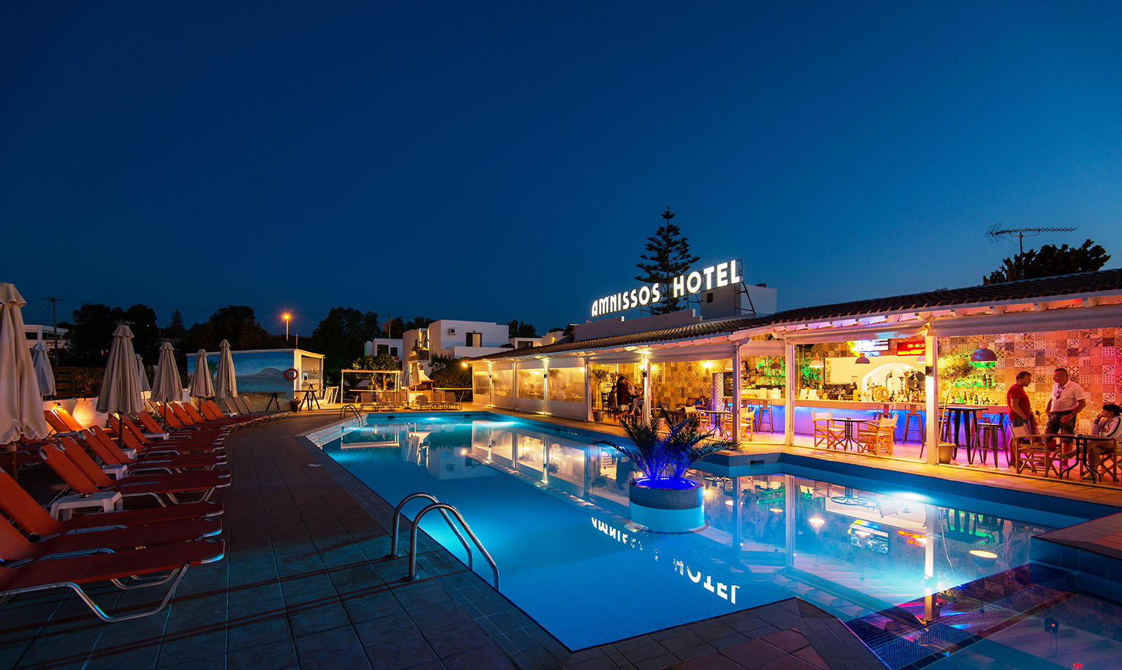 Hotel Swimming Pool Area photos - Amnissos Residence